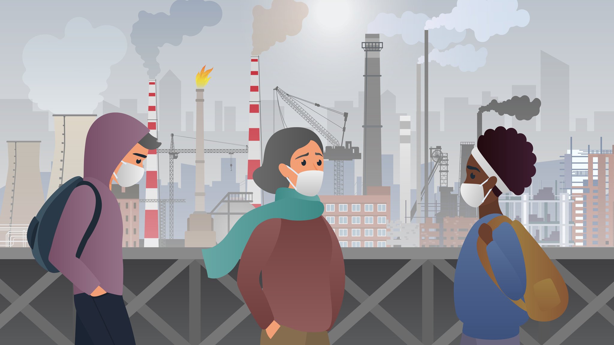 10 Countries Suffering from Dangerous Air Pollution | Khaleej Mag