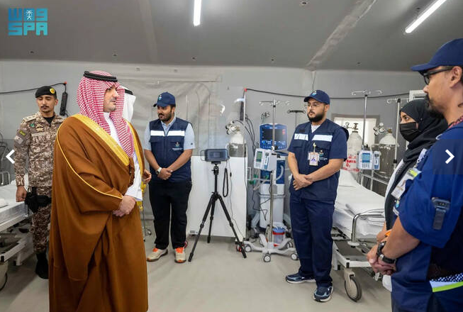 Saudi Interior Minister Inaugurates Advanced Field Hospital, Launches ...
